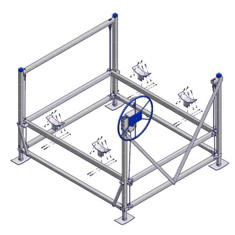 ShoreMaster 4010DVS Boat Lift