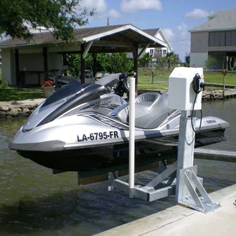 Mini Mag 800 Lb Capacity Dock Mount Jet Ski Lift Mini Mag 800 Lb Capacity Dock Mount Jet Ski Lift