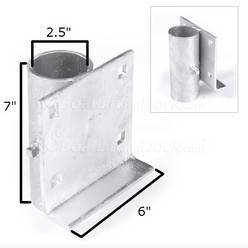 Boat Dock Hardware | Stringer Brackets | Crossarm Clamps | Diagonal ...